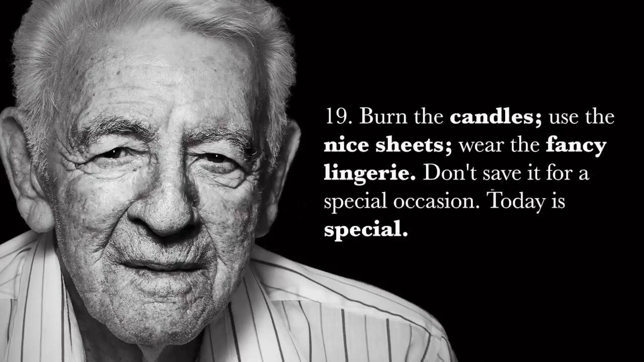 45 Life Lessons From A 90 Year Old