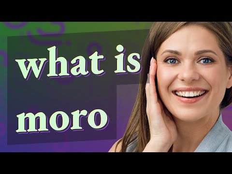 Moro | meaning of Moro