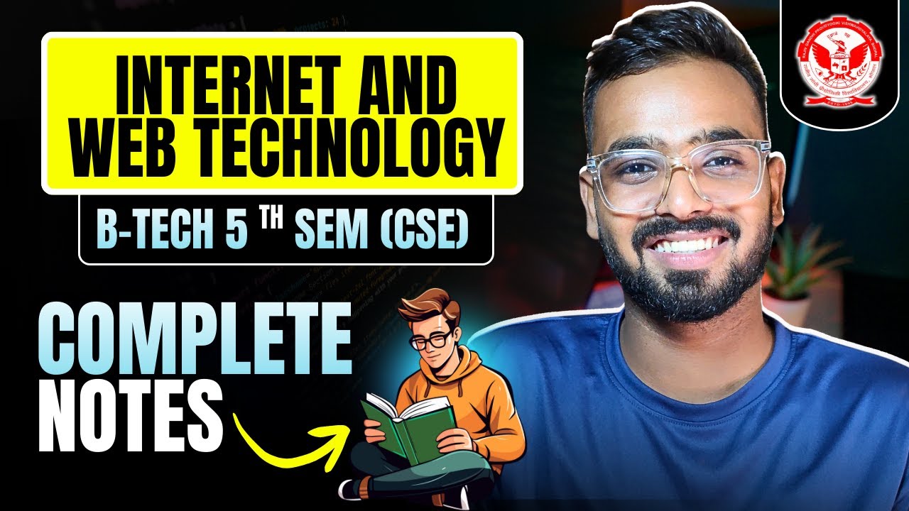 Internet and Web Technology (IWT) Complete Notes for RGPV | B.Tech CSE 5th Semester