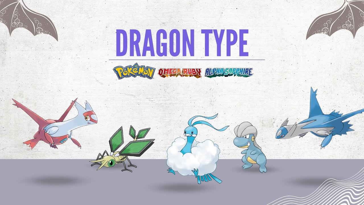 All Pokemon DRAGON TYPE (Gen 3)