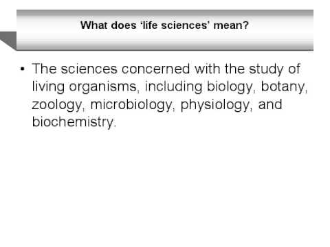 Life Science Industry