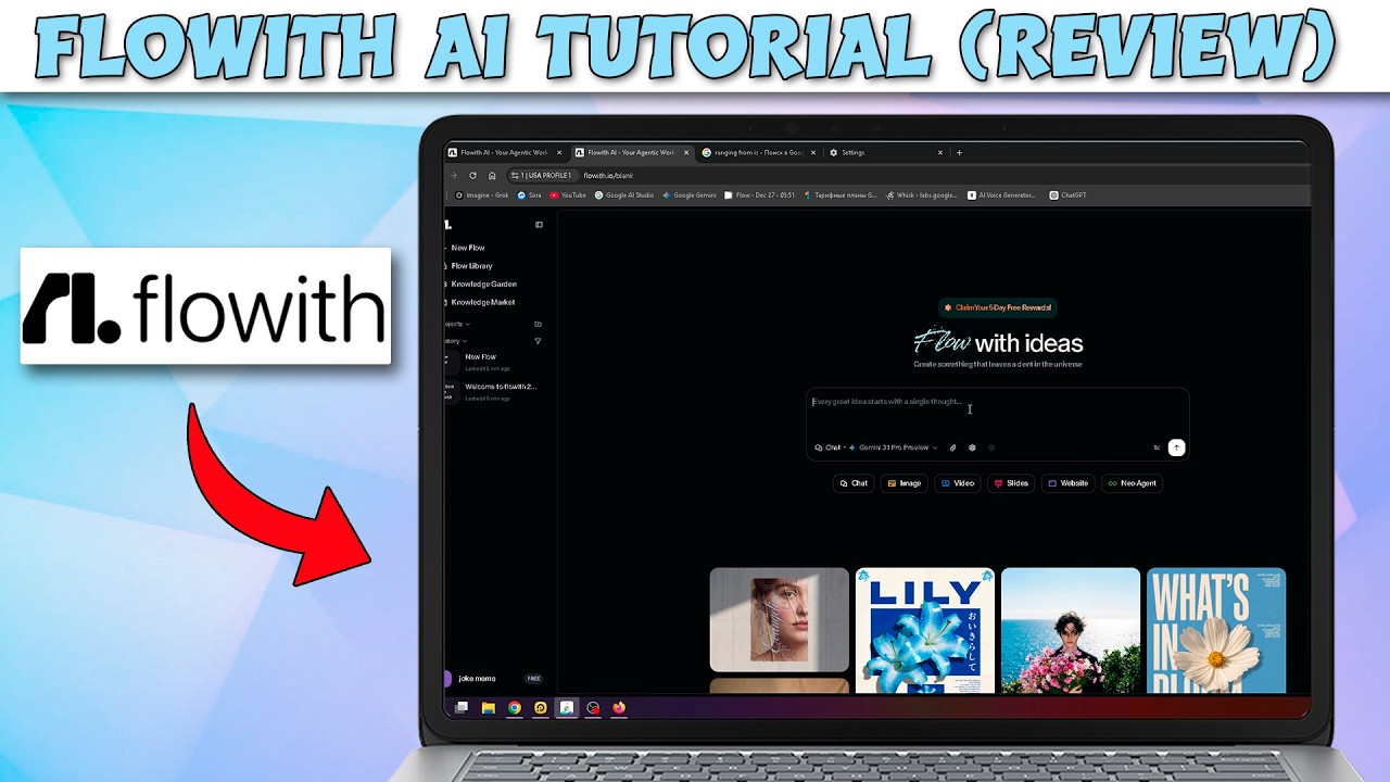 Flowith Ai - Best Tutorial For Beginners | How To Use Flowith Io In 2026 - Honest Review