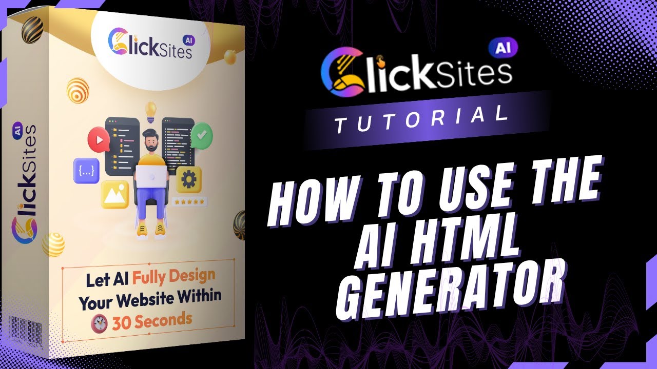 ClickSites 2.0: How To Use The AI HTML Generator