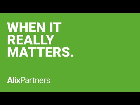 AlixPartners – When It Really Matters