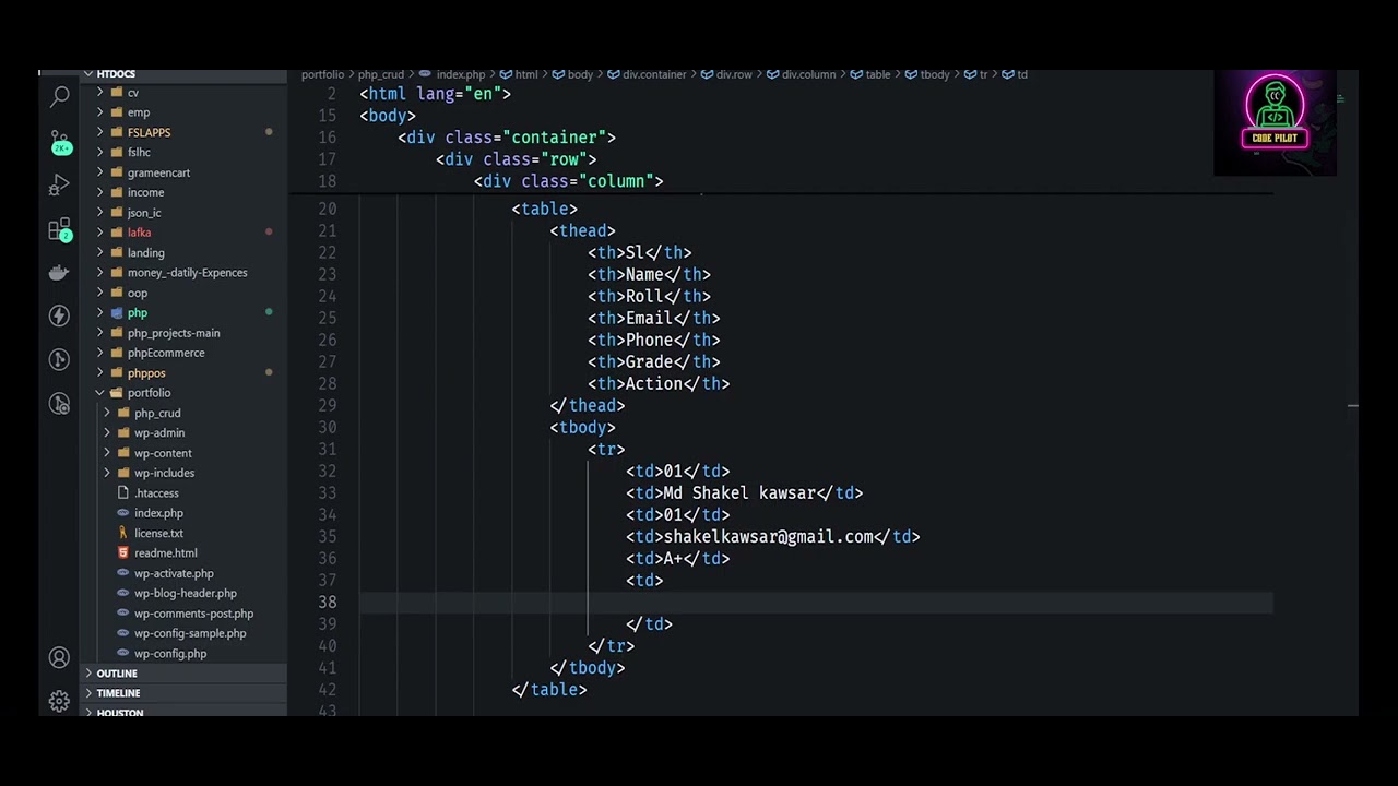 Master PHP CRUD Operations with MYSQLI Like a PRO!