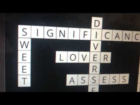 Crossword in Python