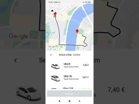 React Native Uber Clone v0 - Demo