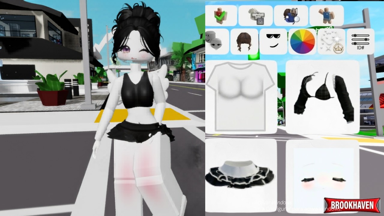 CODIGOS DE AVATAR CON CINTURA COMPLETO Y OUTFITS DE PILCHERA en BROOKHAVEN 🏡 RP ACTUALIZACION