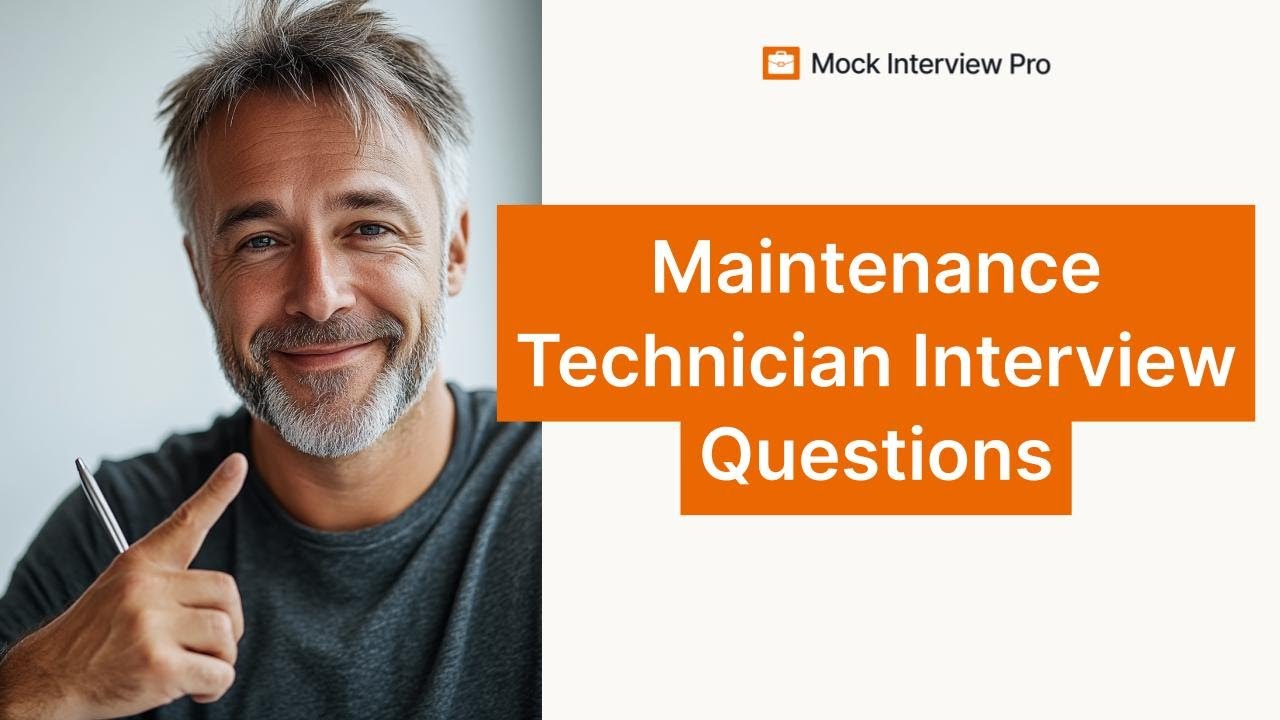 Most Common Maintenance Technician Interview Questions