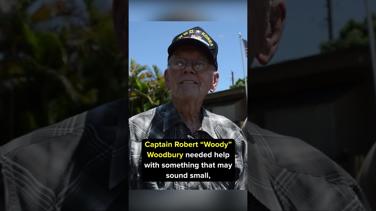 Marines Surprise WWII Veteran