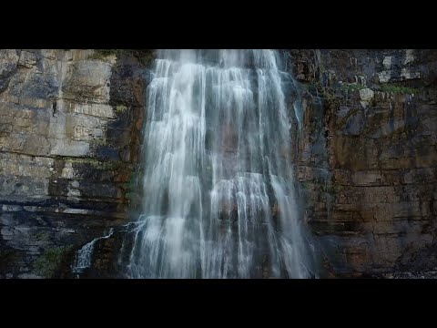 Bridal Veil Falls - Provo Canyon, Utah in 4k