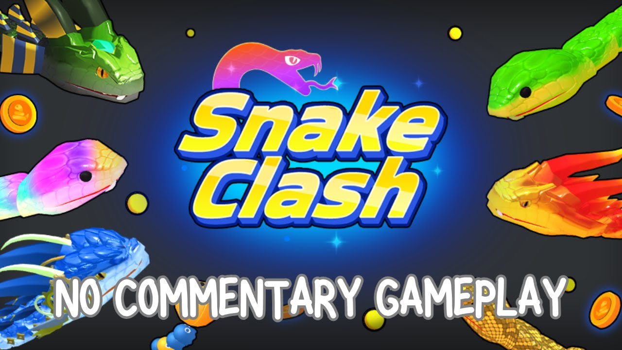 Snake Clash! - YouTube Playables Gameplay [PC] No Commentary Gaming