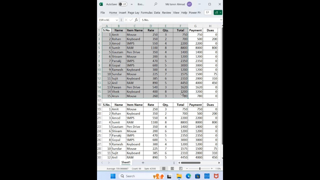 Save the Selected Range as PDF in Excel | #exceltips #exceltutorial #pdf