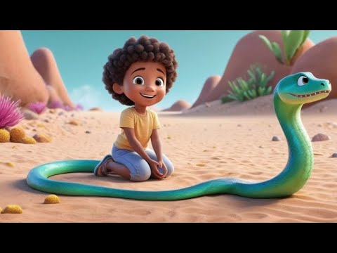 Sammy Snake Slides Around | Fun Slithering Song for Toddlers | Playful Nursery Rhyme for Kids