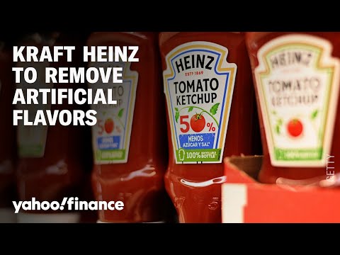 Kraft Heinz to remove artificial colors from its products by 2027