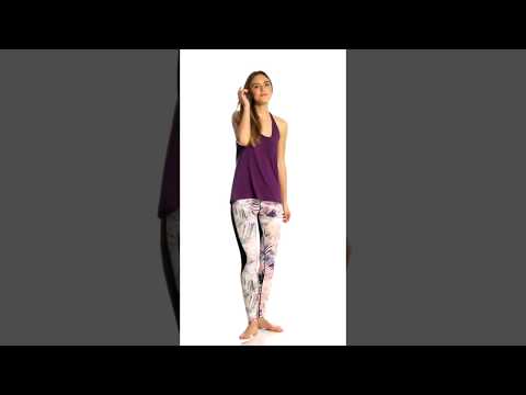 Pink Lotus Movement Renew Yoga Leggings | SwimOutlet.com