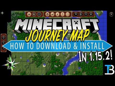 How To Download & Install Journey Map in Minecraft 1.15.2
