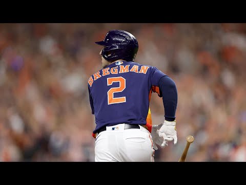 Alex Bregman career postseason stats