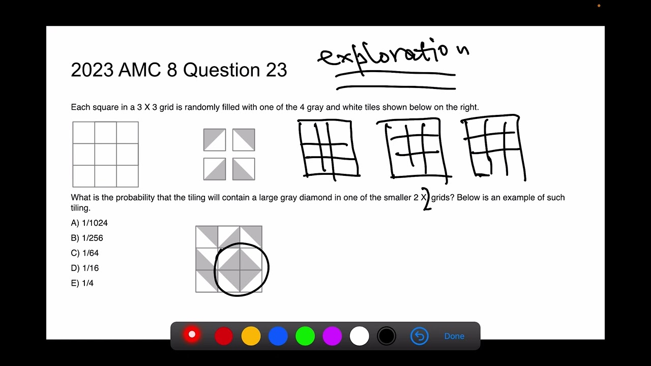 2023 AMC 8 problem 23 solution