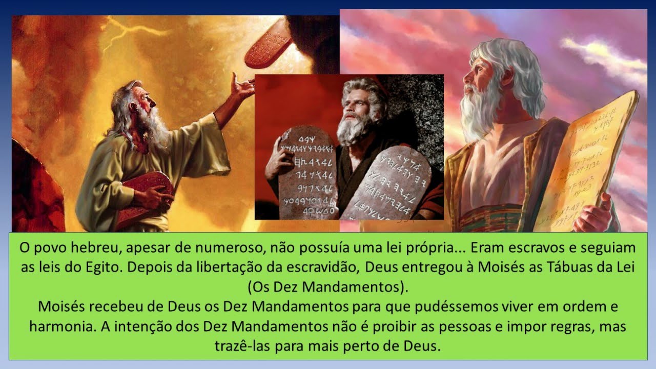 OS DEZ MANDAMENTOS - Revisão