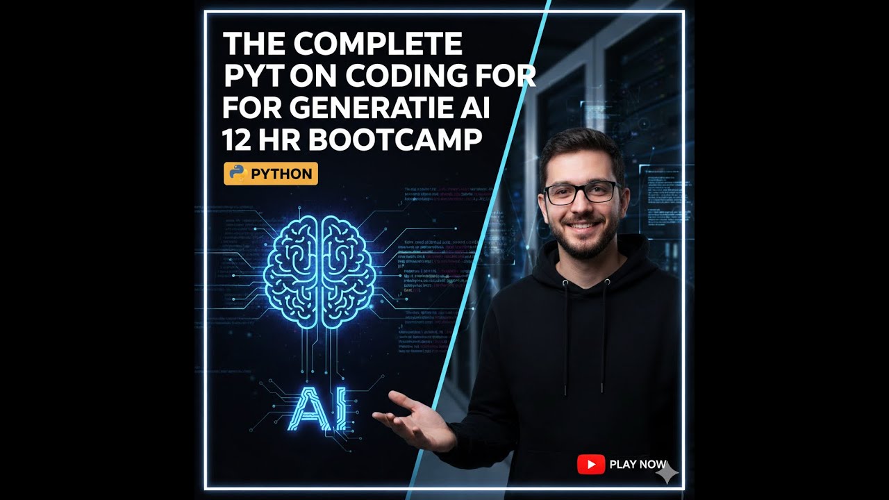 The Complete Generative AI Developer Bootcamp (Python)