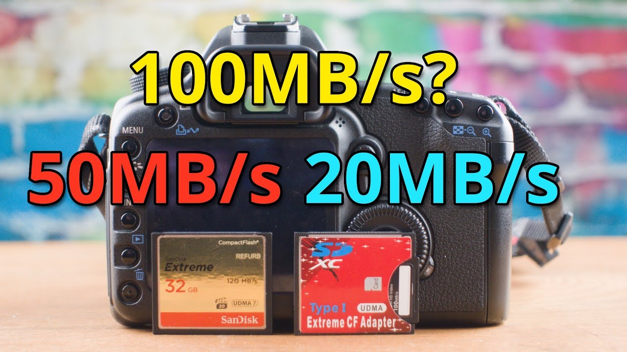 Canon 5D Mark II Compact Flash Memory Card Requirements for Magic Lantern & SD to CF Adapter