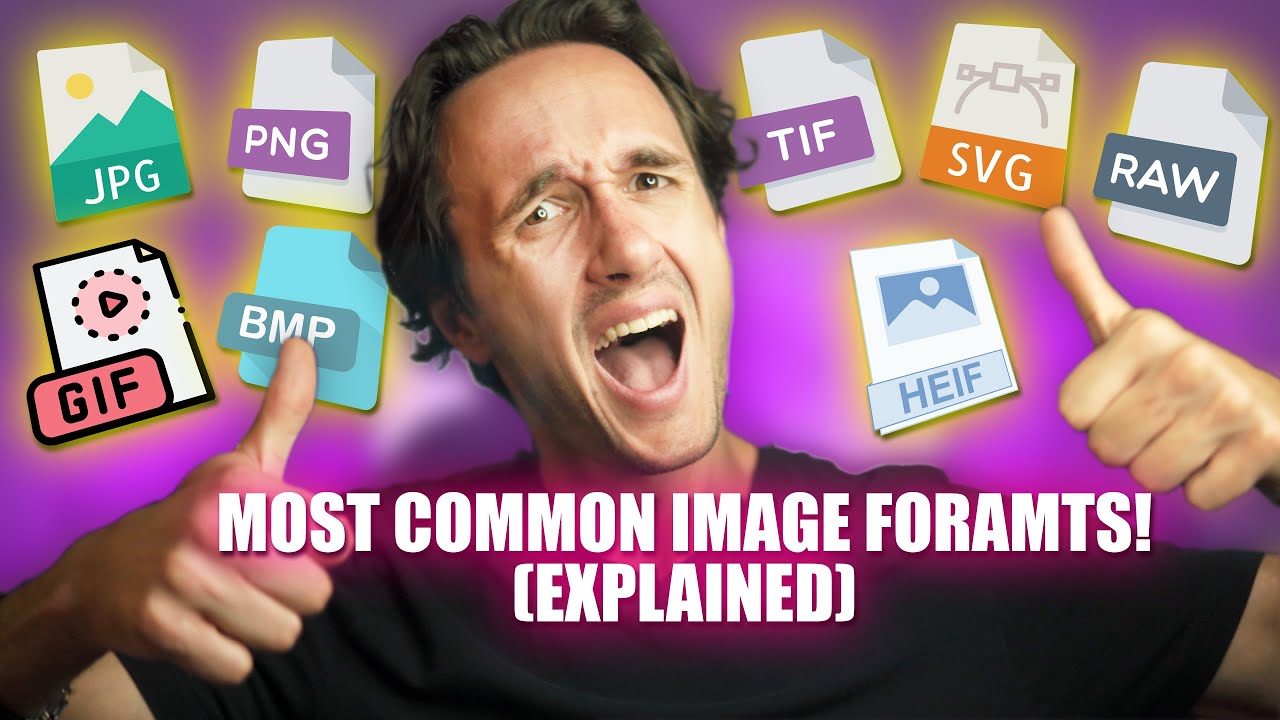 Most Common Image Formats Explained