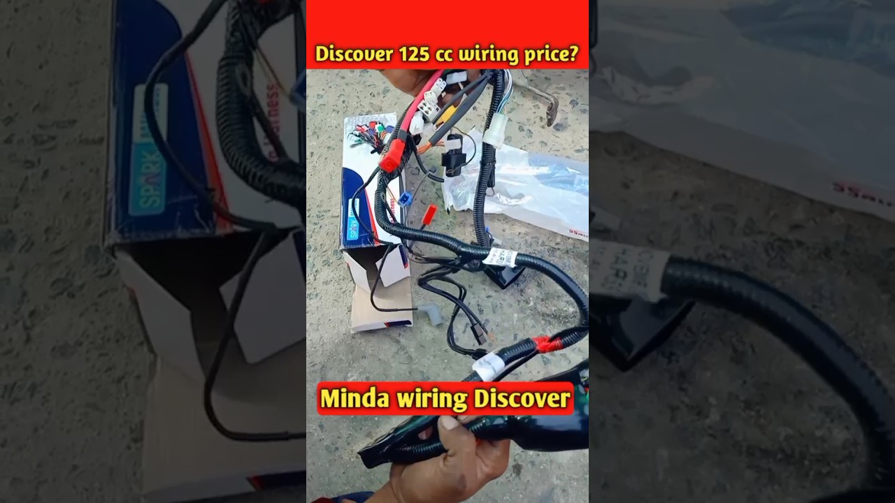 Discover 125cc wiring price 😲 Discover 100cc wiring ditels #viral