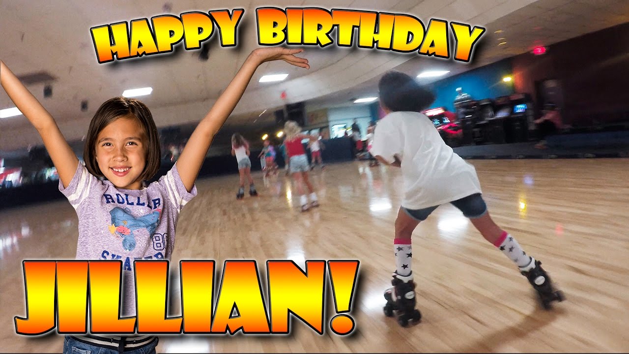 ROLLER SKATE BIRTHDAY!!! Jillian's 8th Birthday Party!