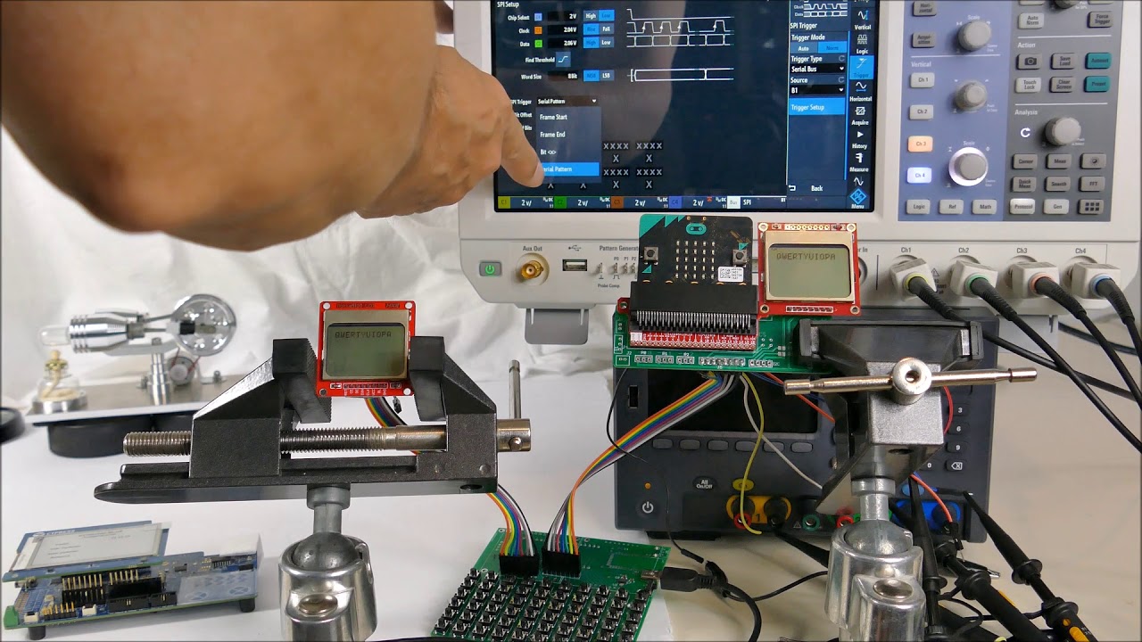 Stirling Blue - micro:bit QWERTY keyboard & LCD - blog 11 - element14 ...