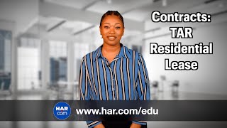 Contracts - TAR Residential Lease - HAR.com
