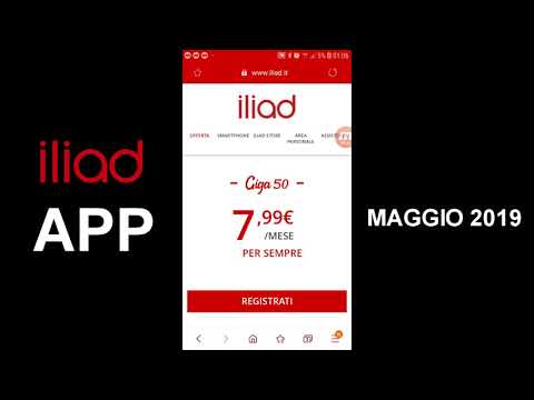 SOLUZIONE APP ILIAD CREDITO RESIDUO E I GIGA RESIDUI METODO FACILE