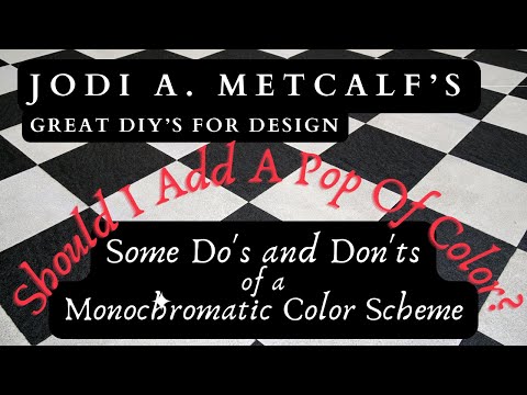Some Do's and Don'ts of a Monochromatic Color Scheme #homedecor #InteriorDecorating #interiordesign