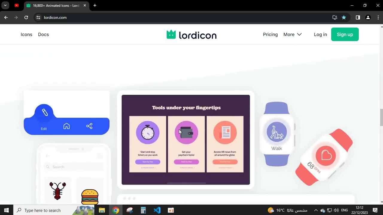 Lordicon Access 17,000+ Animated Icons
