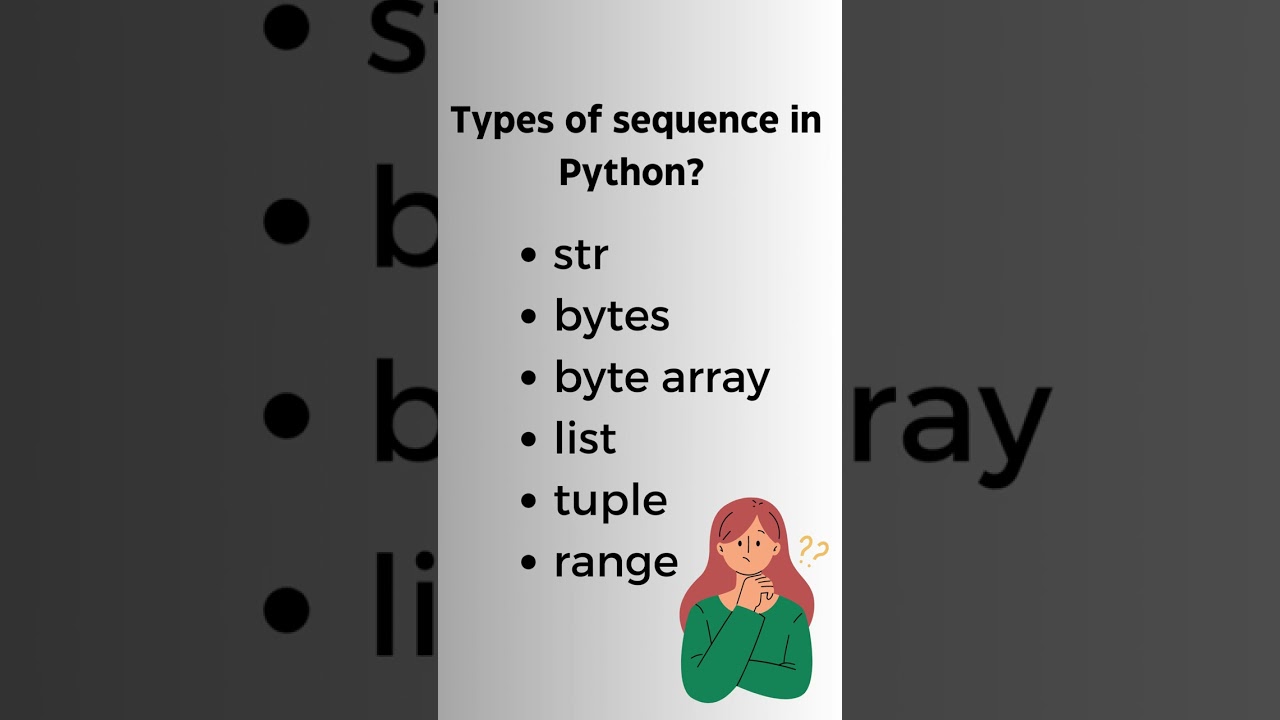Types of sequence | Python