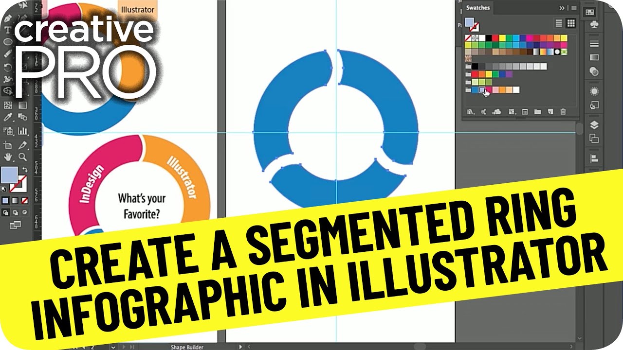 Create a Segmented Ring Infographic in Illustrator ft. Laurie Ruhlin // CreativePro Live