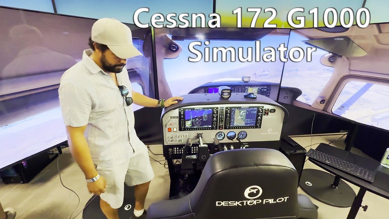 Desktop Pilot Cessna 172 G1000 Simulator - Home Cockpit Builders ...