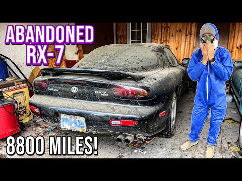 Watch This Virtually New RX-7 Emerge From a Garage After 23 Years