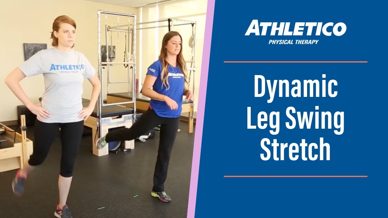 Dynamic Multidirectional Leg Swings Stretch