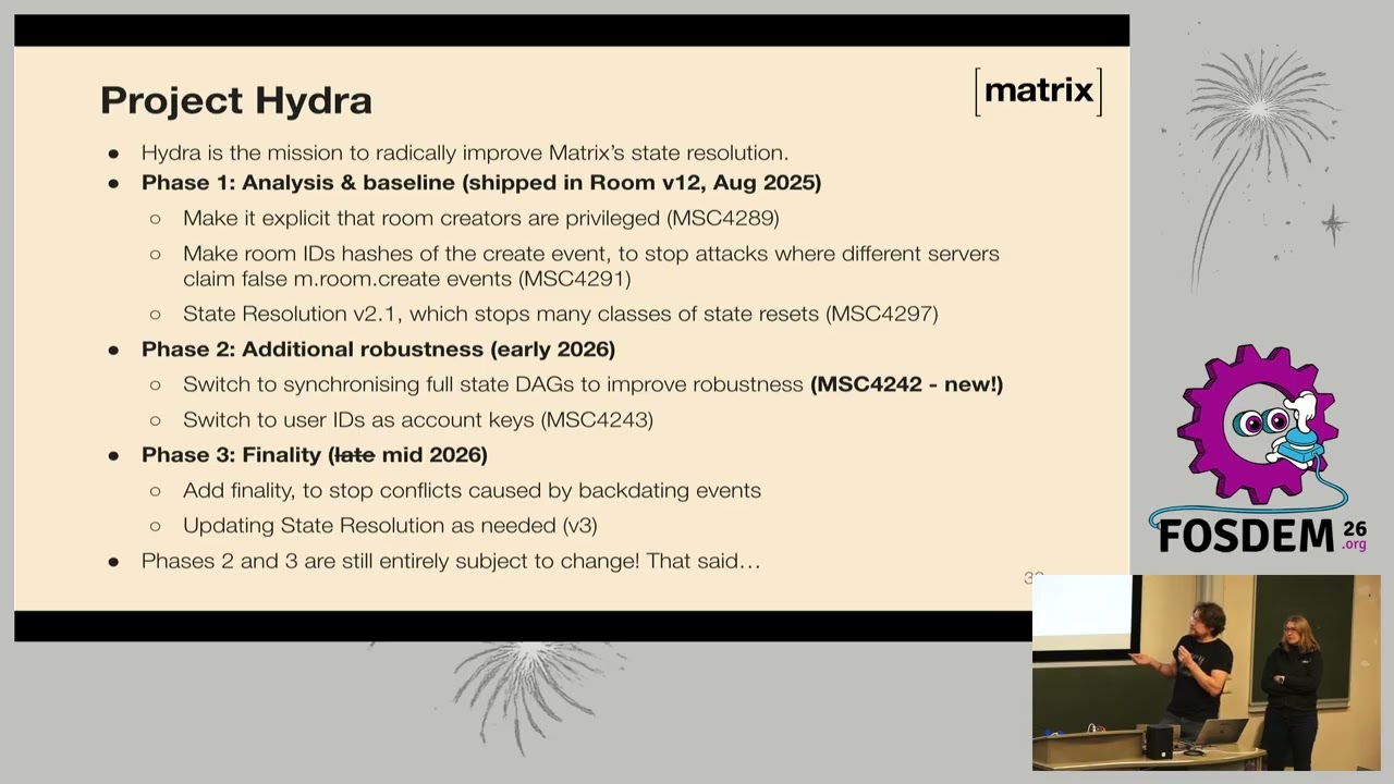 FOSDEM 2026 - Matrix State of the Union