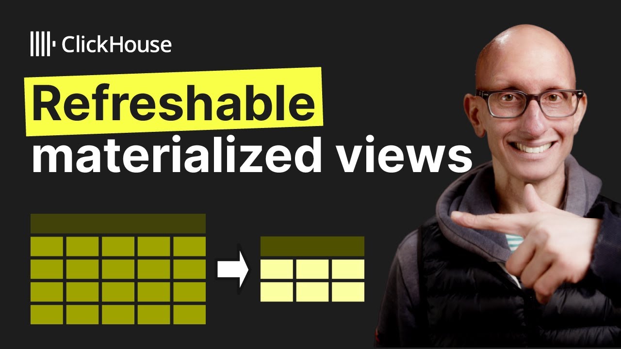 An intro to Refreshable Materialized Views An intro to Refreshable Materialized Views