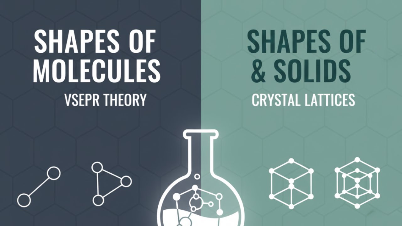 Shapes of Molecules & Solids
