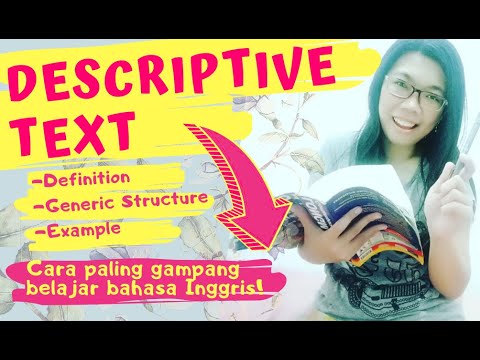 APA ITU DESCRIPTIVE TEXT ? || Belajar Bahasa Inggris #DiRumahAja #SamaSaya