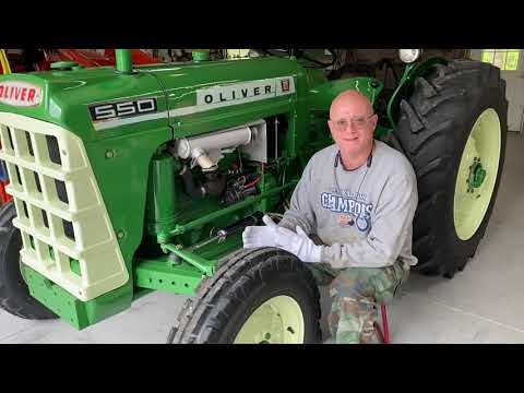 Oliver 550 Rebuild: How To Replace Power Steering Cylinders Ep# 28
