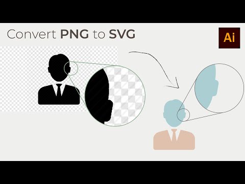 How to convert PNG to SVG | Adobe Illustrator
