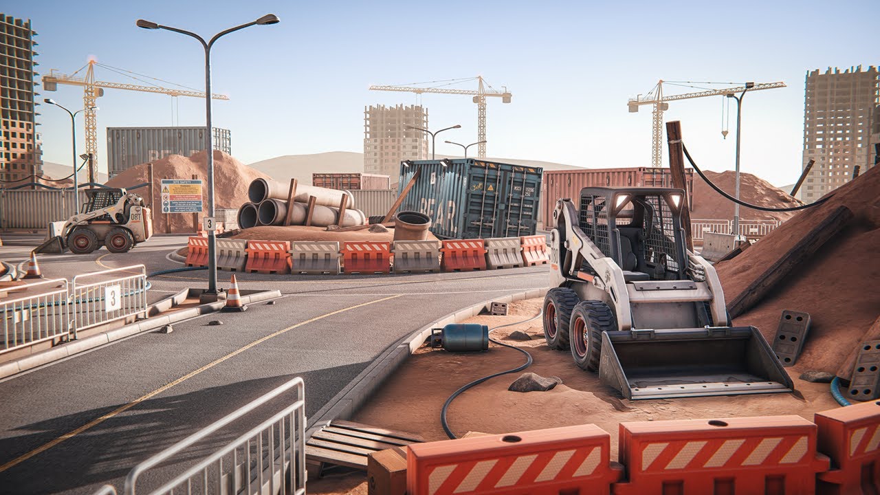 Construction Site Environment - High Quality asset pack for Unity   #PolyWorkshop