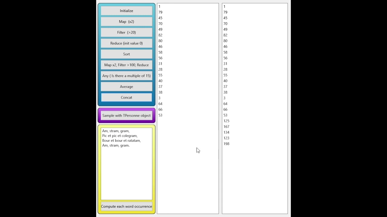 GBEArray : map, reduce, filter and more for Delphi