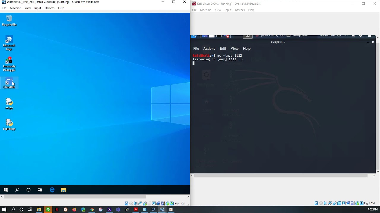 CloudMe 1.11.2 - Buffer Overflow (Reverse Shell)