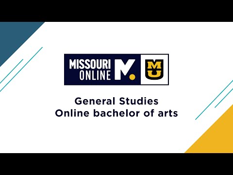 Bachelors of General Studies at the University of Missouri