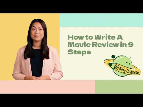 How To Write A Movie Review | 9 Steps for Students